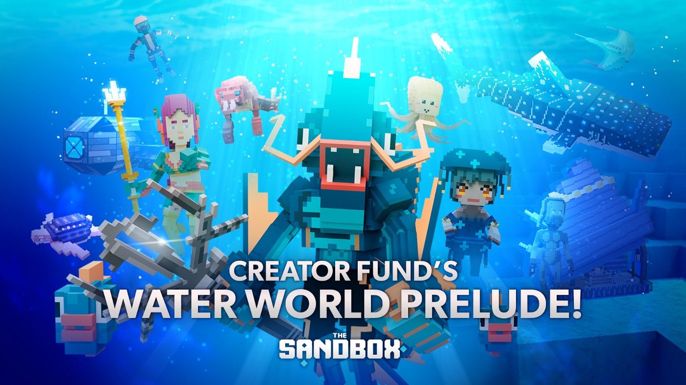 The Sandbox Blog | Creator Fund’s “Water World Prelude!” NFT Collection