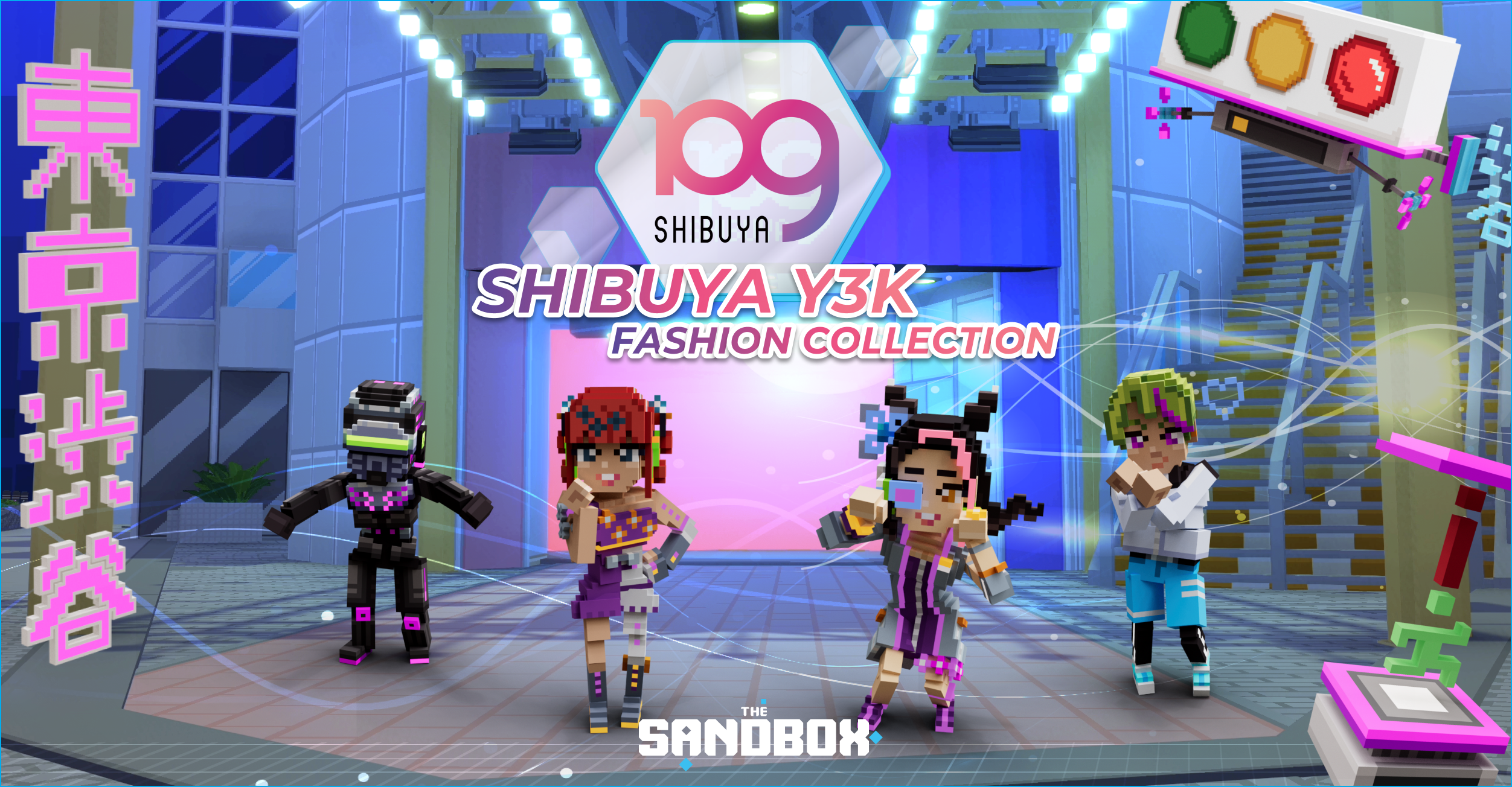 The Sandbox Blog | Futuristic Fashion Has Arrived: The SHIBUYA Y3K ...