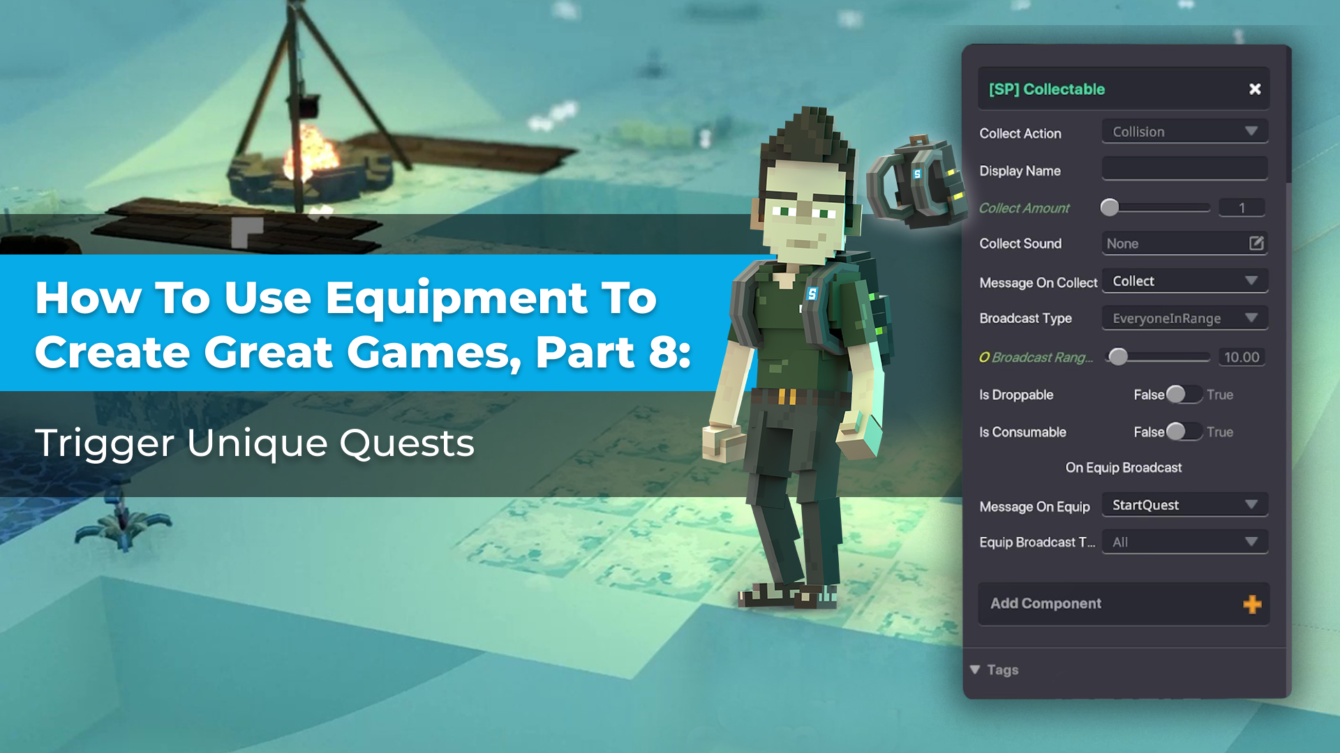 The Sandbox Blog | How To Use Equipment To Create Great Games, Part 8: Trigger Unique Quests